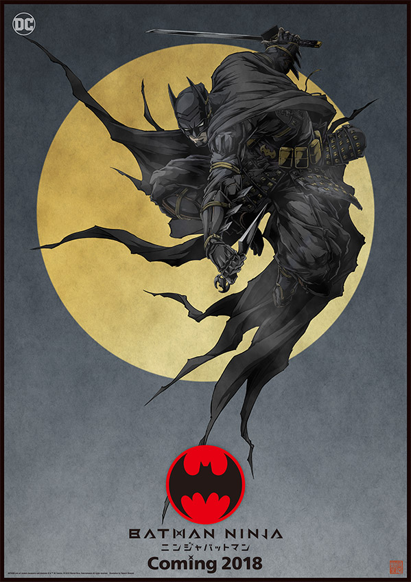 Próxima animação de Batman transformará o herói em um ninja do Japão ...